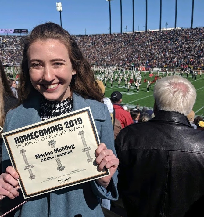 Mehling Awarded First Place During Pitch Competition – Undergraduate ...